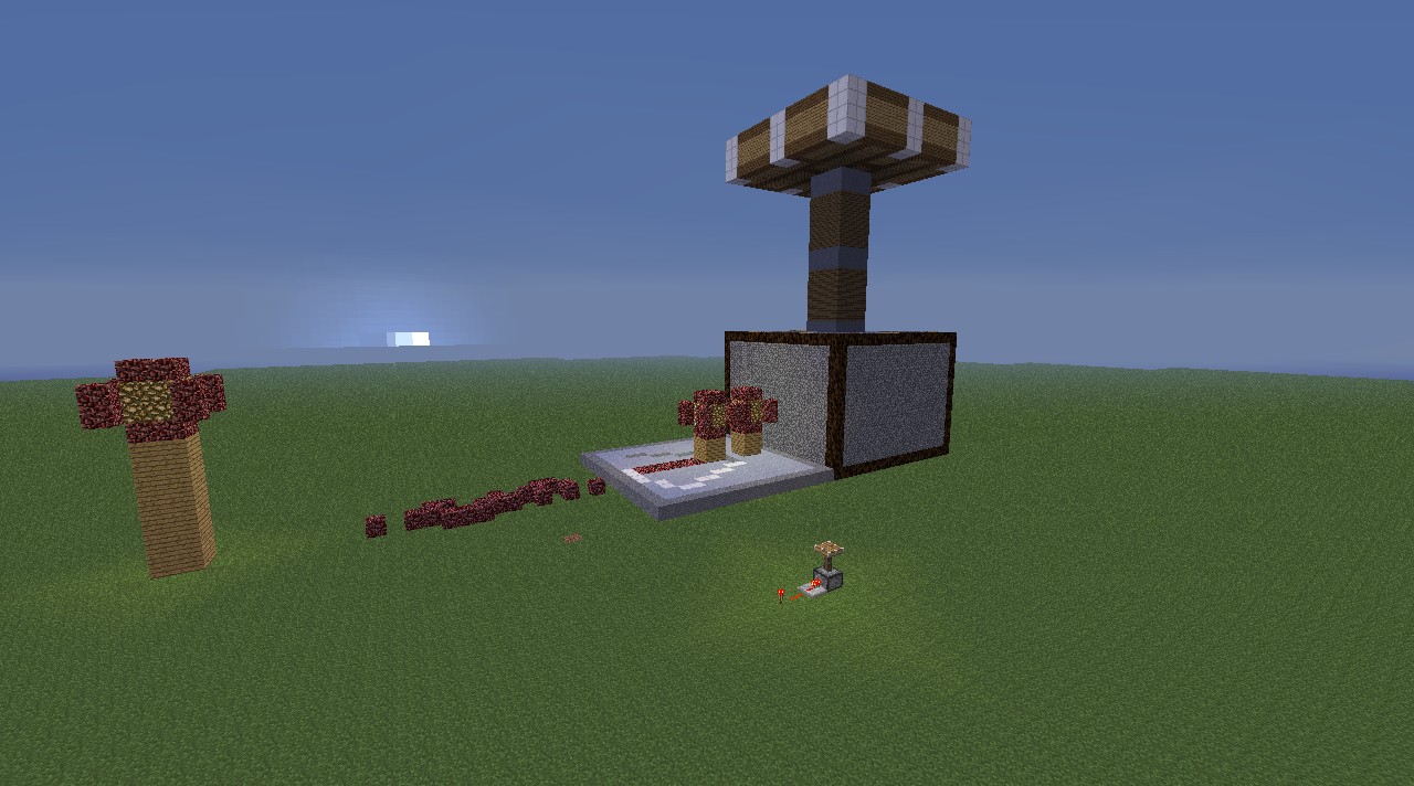 Massive Redstone Structure To Scale Minecraft Map