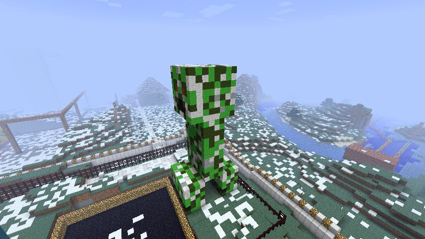 Creeper Minecraft Map