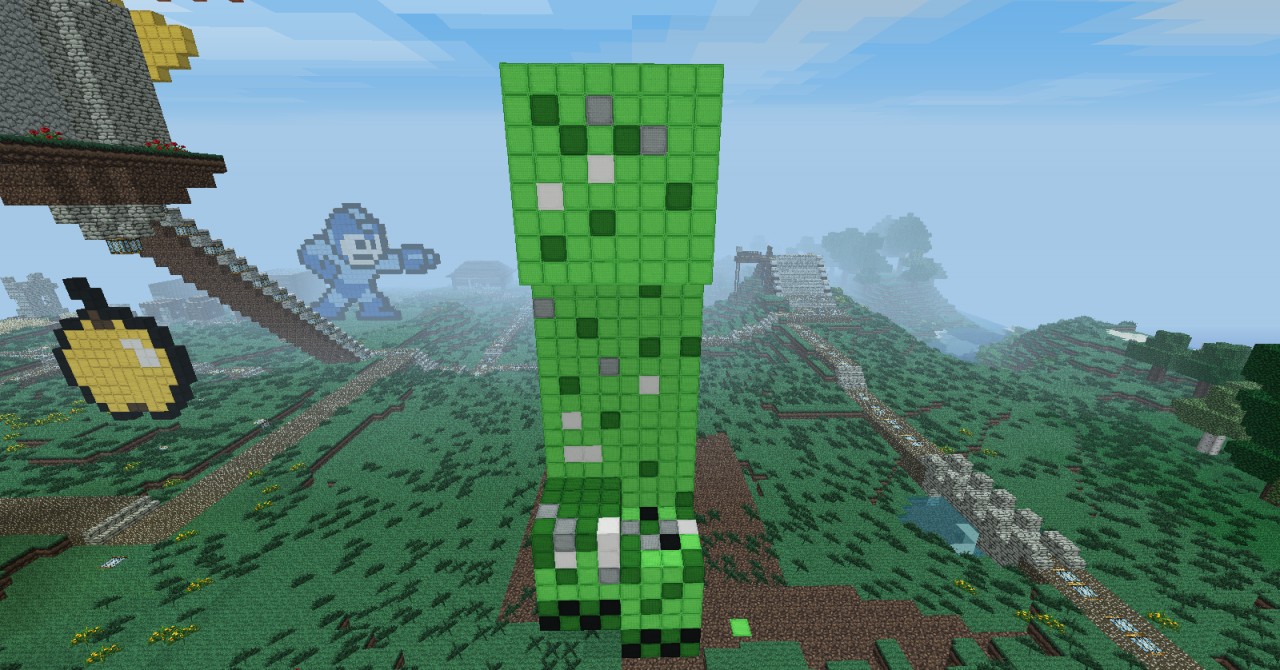 Creeper Minecraft Map