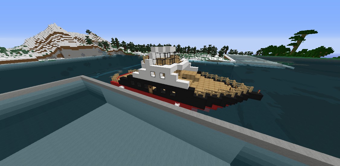 Small Yacht Minecraft Map