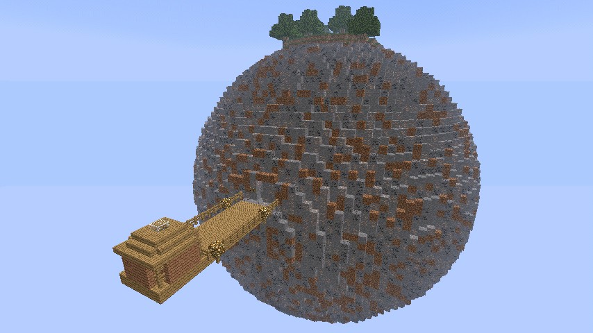ball world Minecraft Map