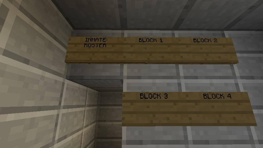 SOLITARY CONFINEMENT/EXECUTION BLOCK Minecraft Map