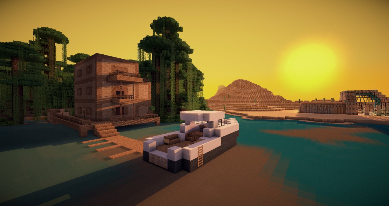 luxe resort Minecraft Map