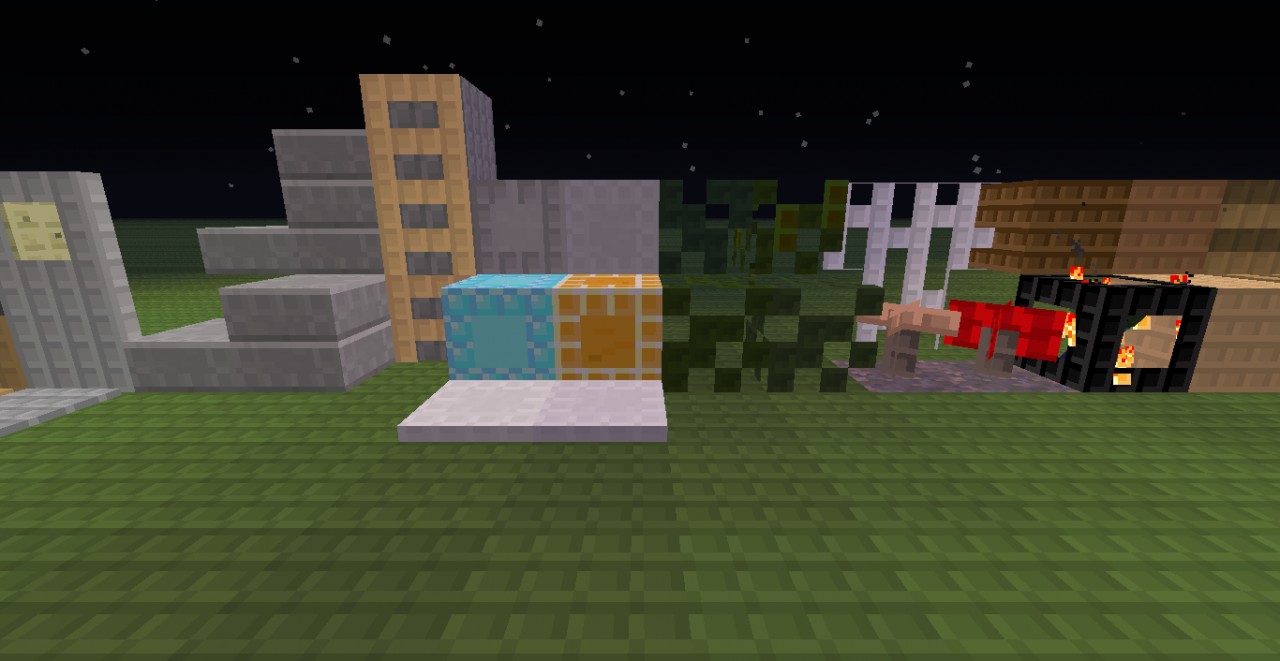 4-Space Minecraft Texture Pack