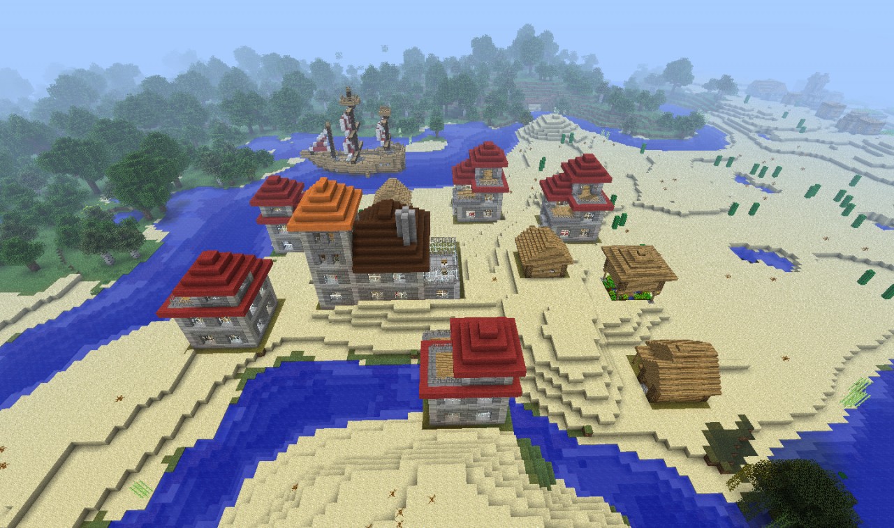 The Nice Town Minecraft Map