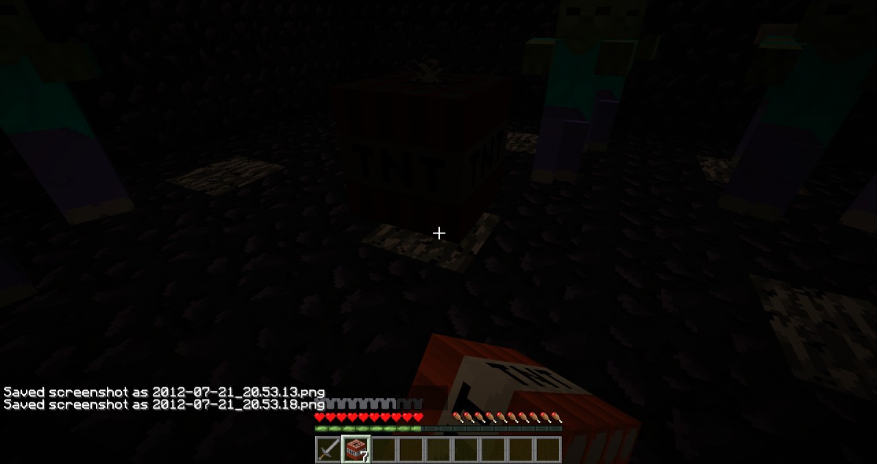 Zombie Tnt Challenge (HARD) Minecraft Map