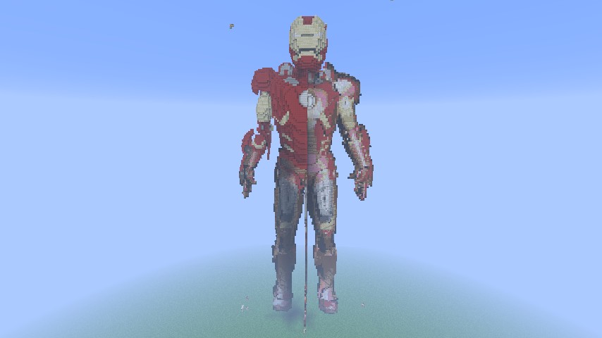 The Iron Man Minecraft Map