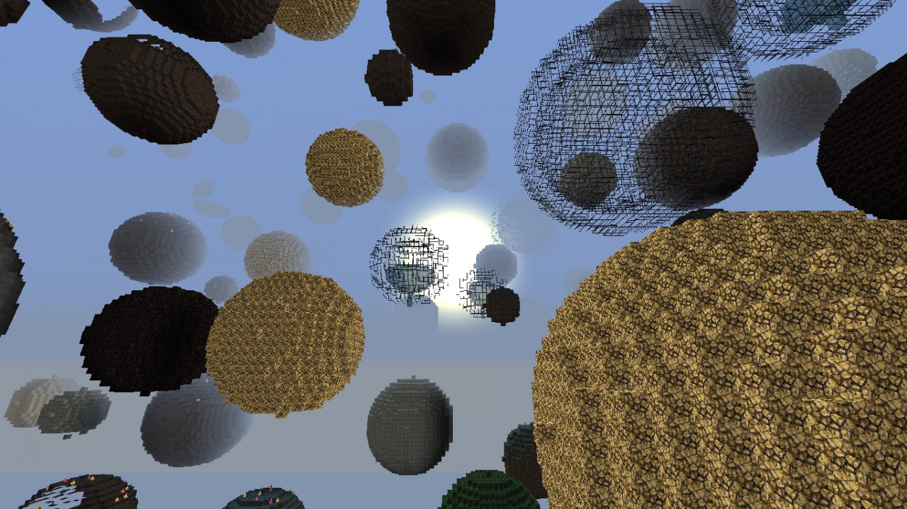 Planetoid Dream World Minecraft Map