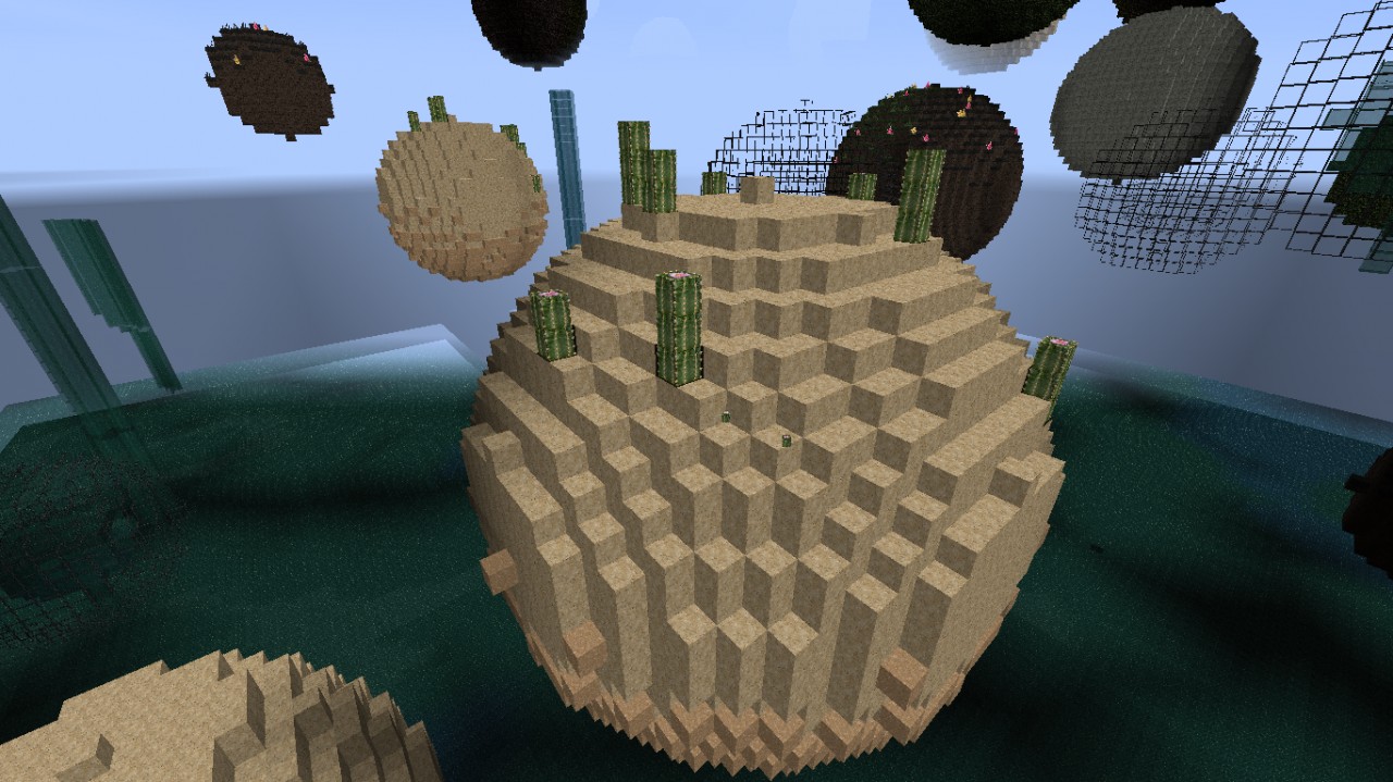 Planetoid Dream World Minecraft Map