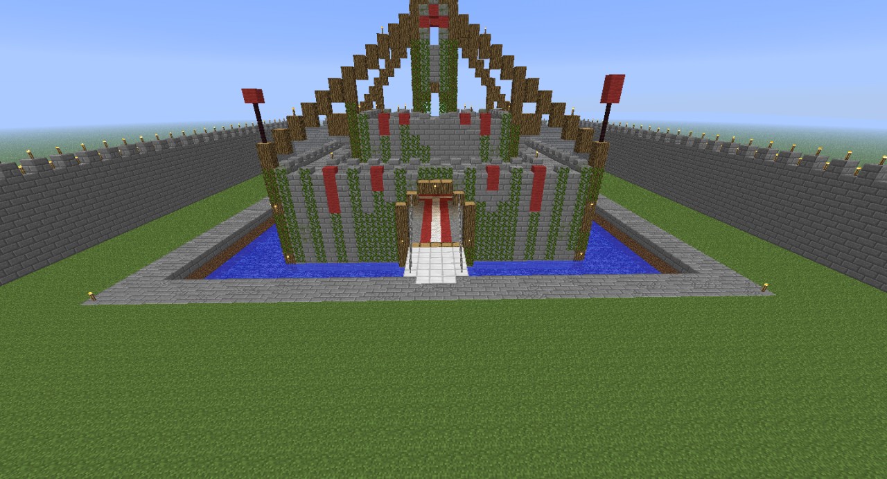 Red Vs Blue Area Minecraft Map