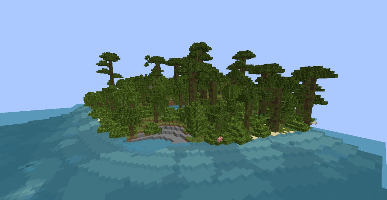 Custom Island (Survival) Minecraft Map