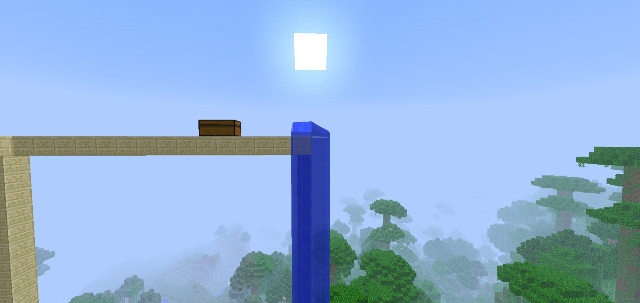 water/lava slide Minecraft Map