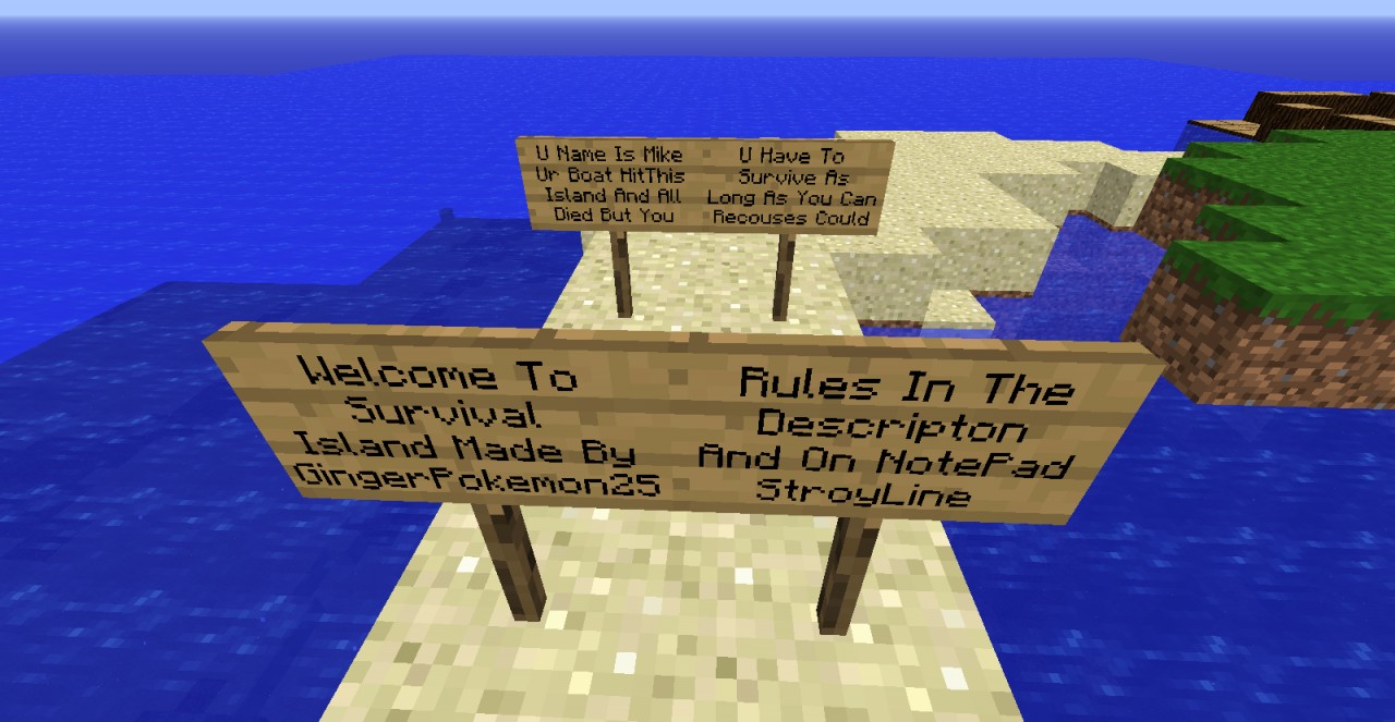 GingerPokemon26 Island Minecraft Map