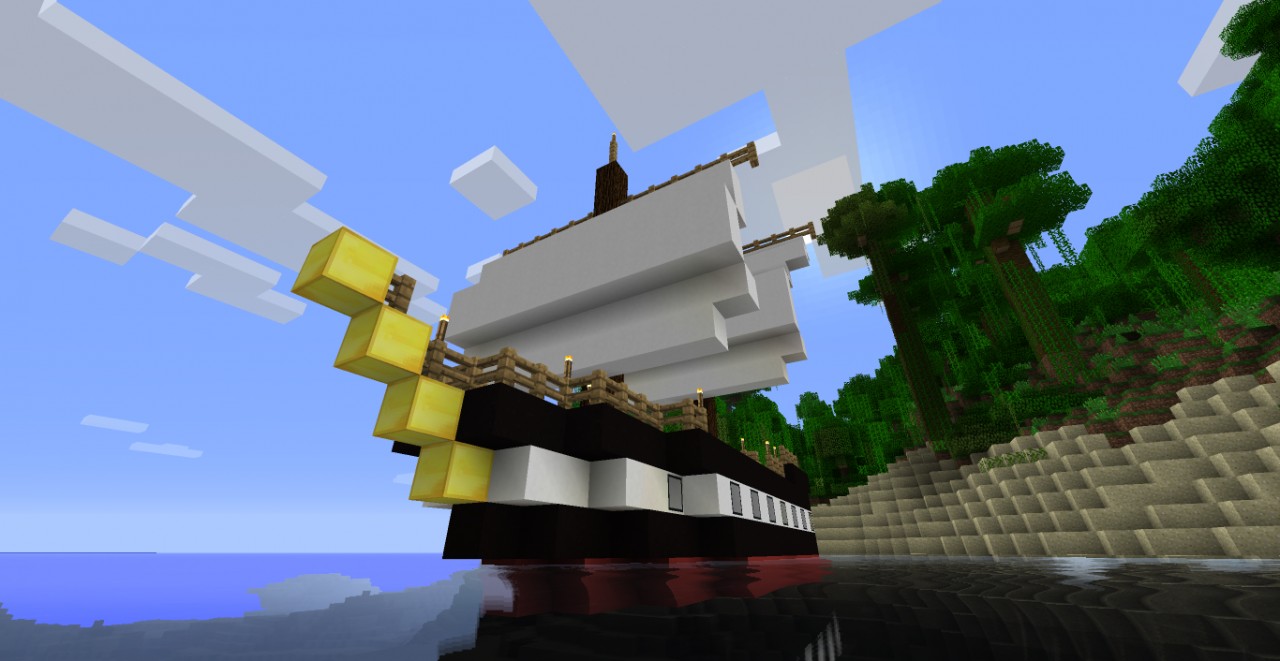The Princess - 19th Century Merchant Ship Minecraft Map