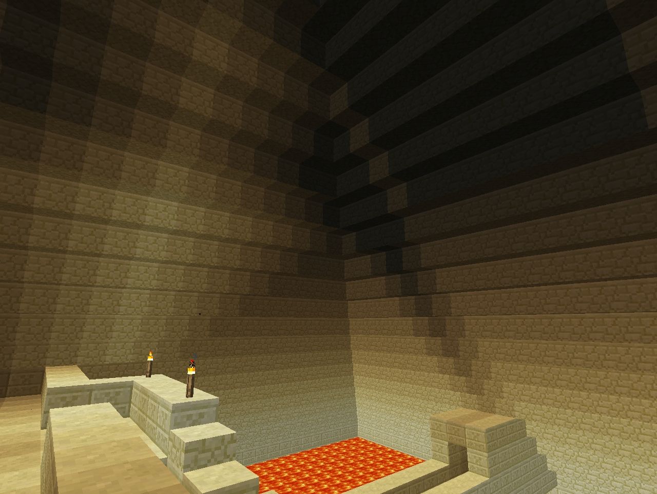 the pyramid Minecraft Map