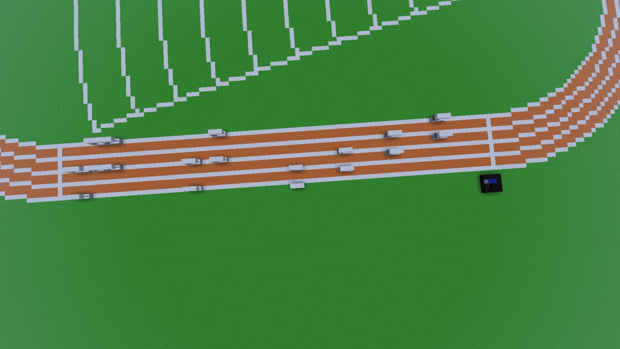 Sethbling TNT Olympics : 110m Hurdles Minecraft Map