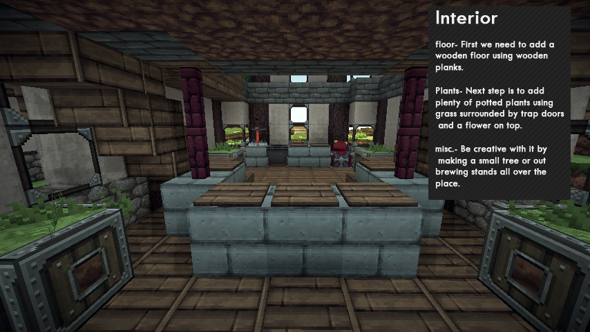 Medieval Apocathary/// Creative-Node Tutorial Minecraft Map