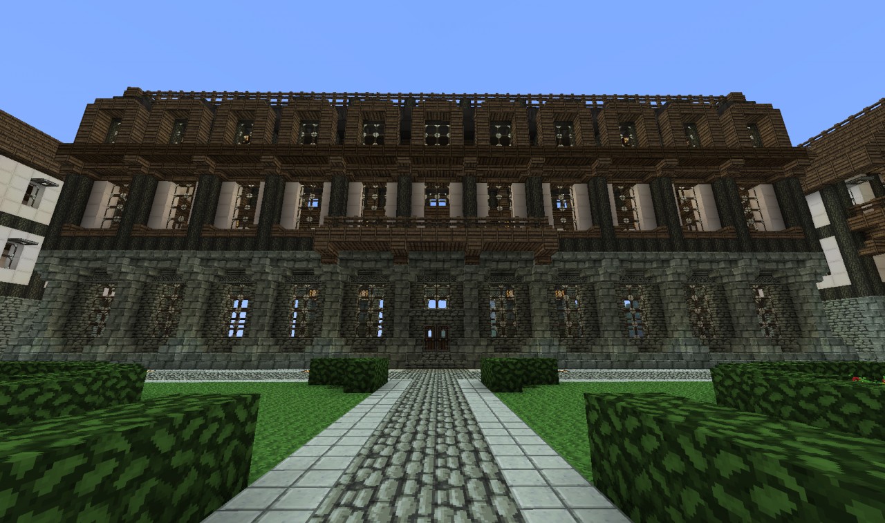 Medieval Apartment Building Minecraft Map