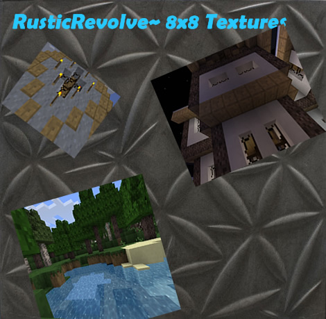 RusticRevolve 8x8 Pixels Minecraft Texture Pack