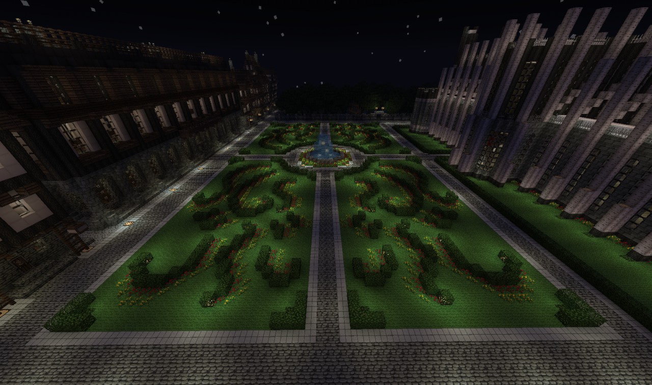 Medieval Light Garden Minecraft Map