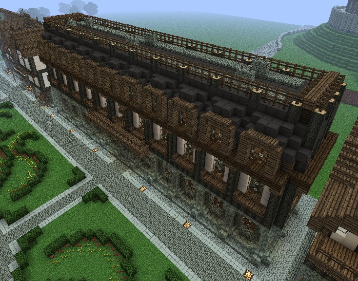Medieval Apartment Building Minecraft Map