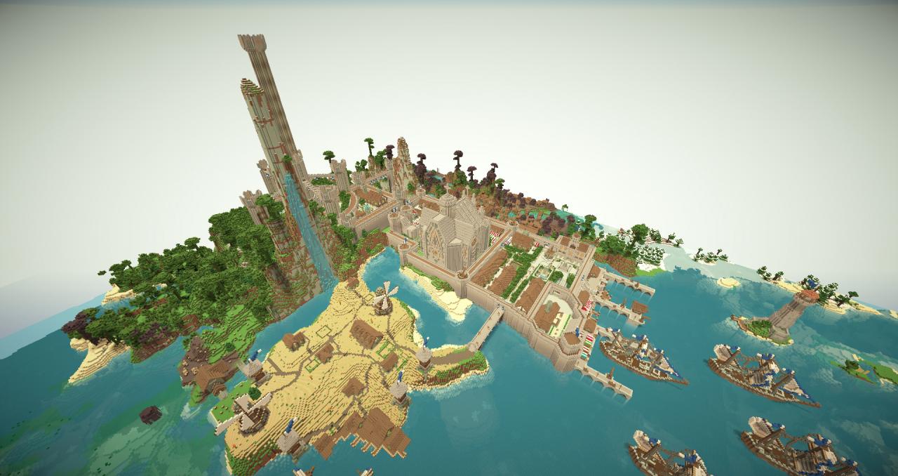 Human City/ Orc City Minecraft Map
