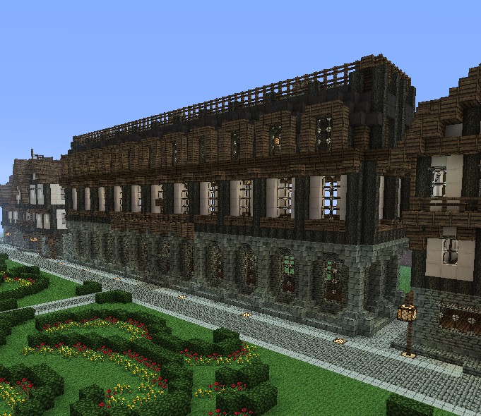 Medieval Apartment Building Minecraft Map