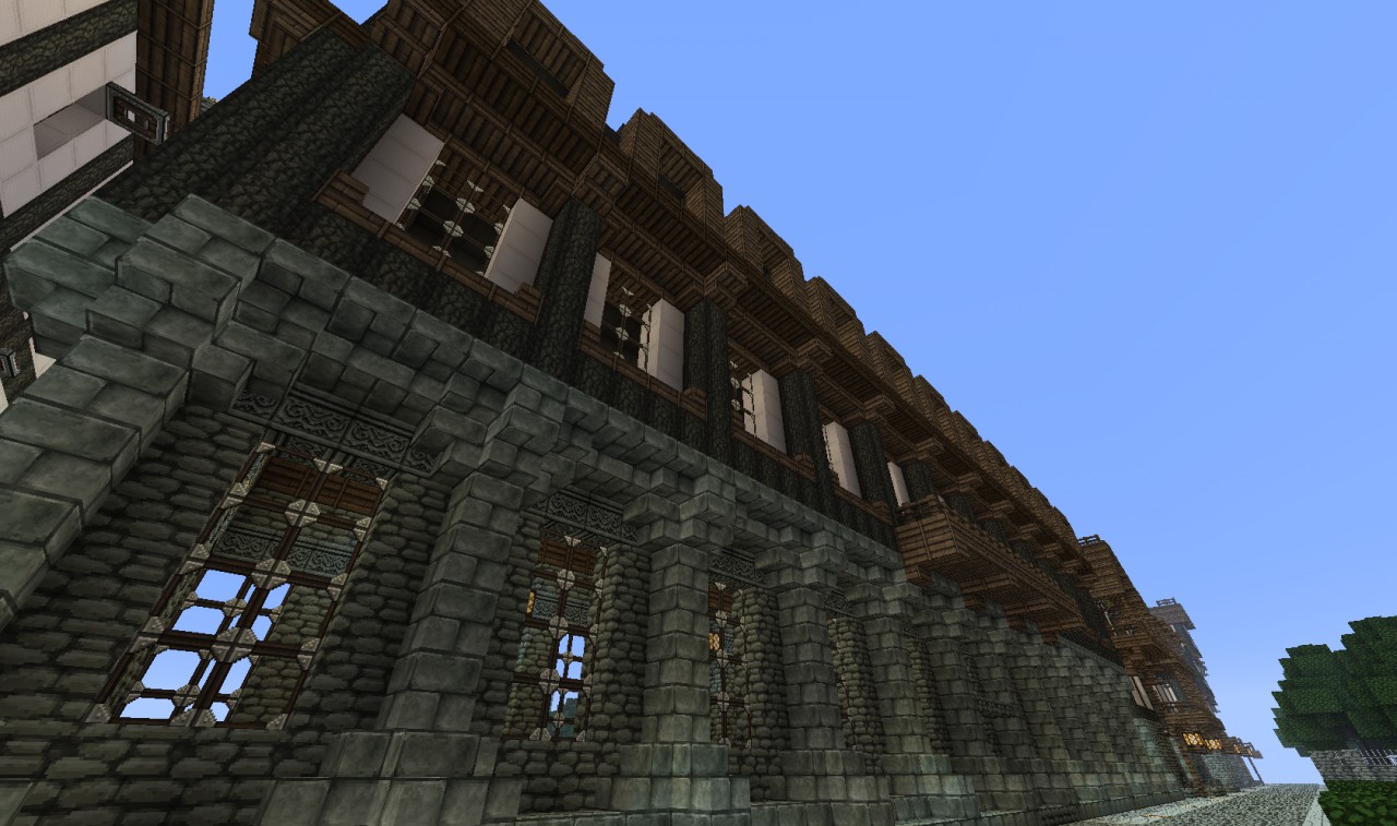 Medieval Apartment Building Minecraft Map
