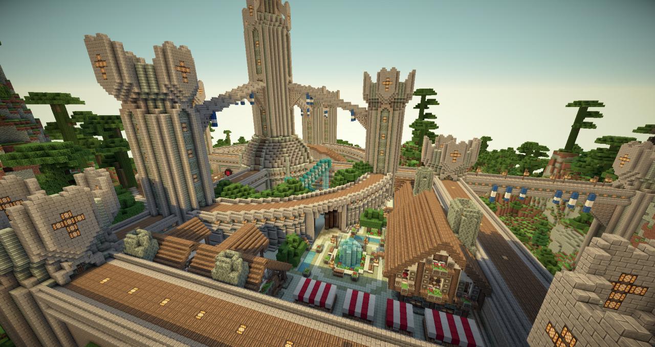 Human City/ Orc City Minecraft Map