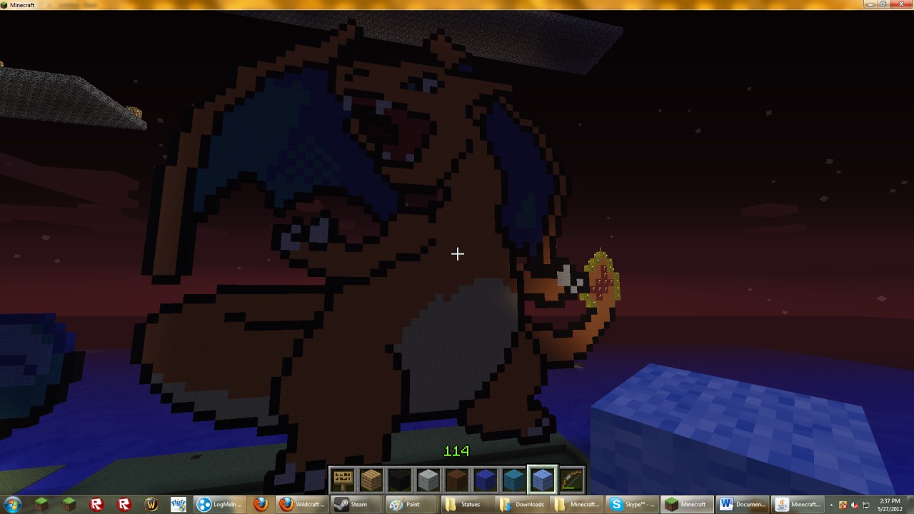 Charizard Minecraft Map