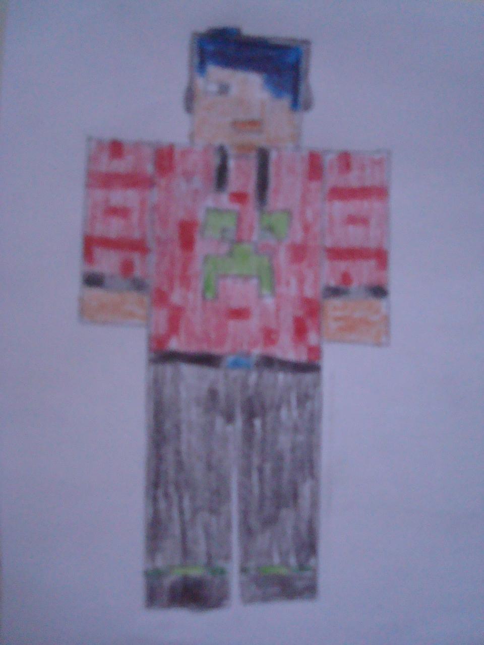 My awesome minecraft drawings Minecraft Map