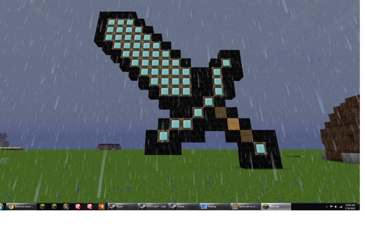 Diamond Sword (Diamond Tool Set) Minecraft Map