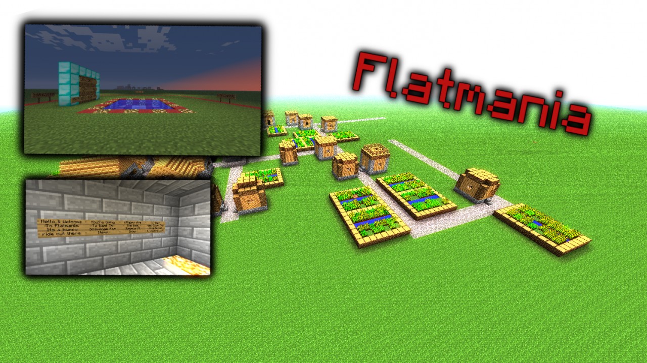Flatland Survival [FACTIONS][PVP][MASSIVE WORLD] Minecraft Server