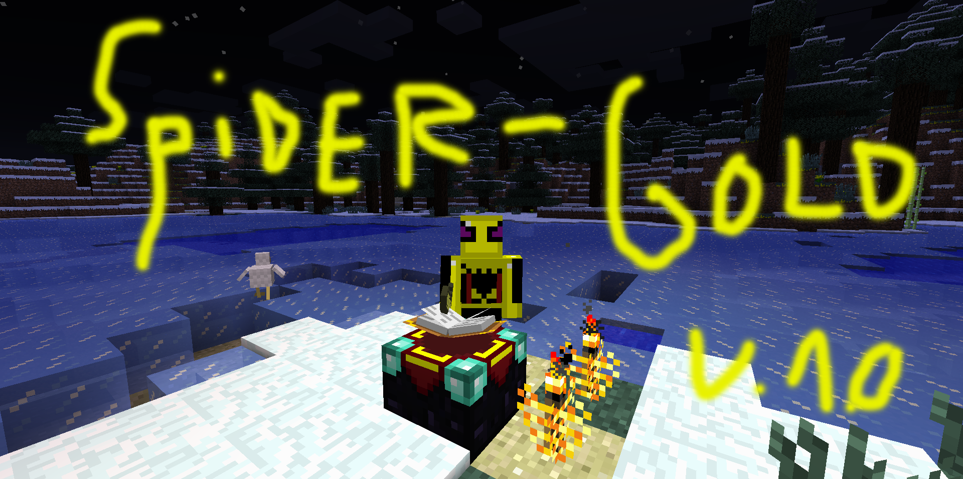 Gold-Spider-Pack Minecraft Texture Pack