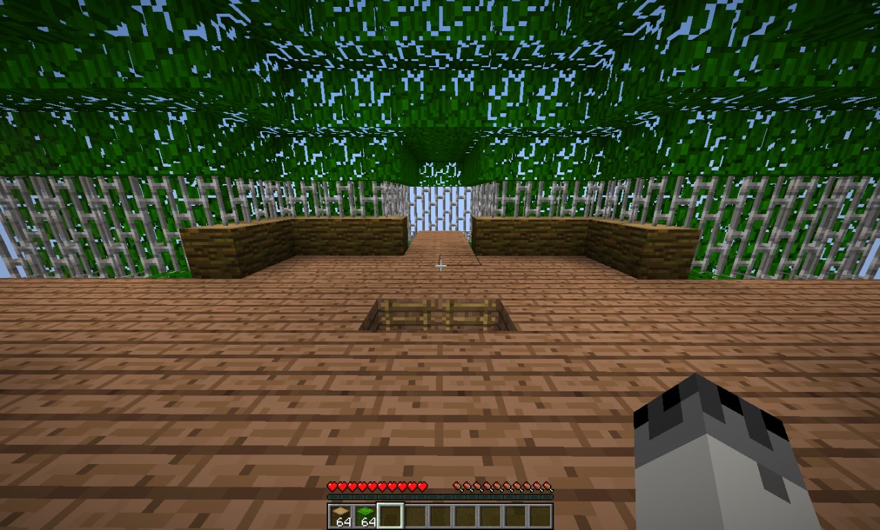 Jungle Tree Fort Minecraft Map