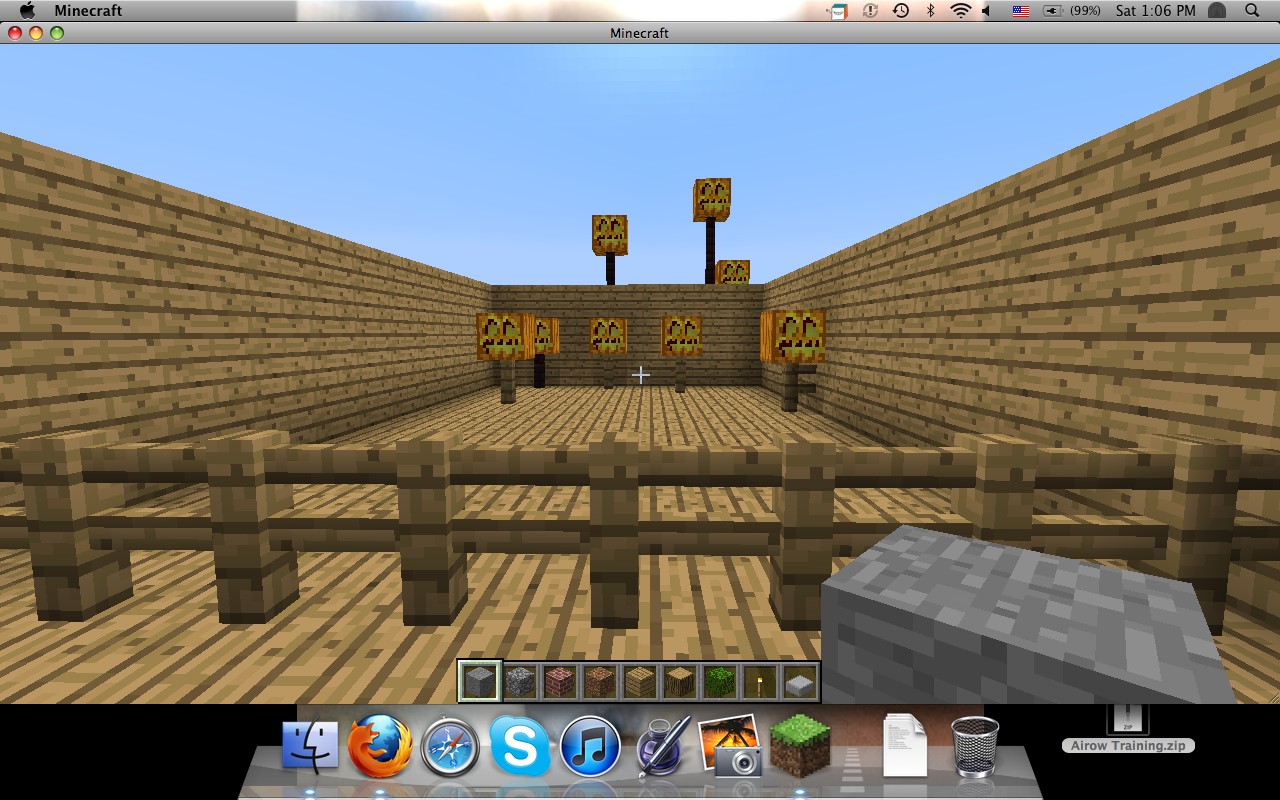 Arrow Training Area Minecraft Map