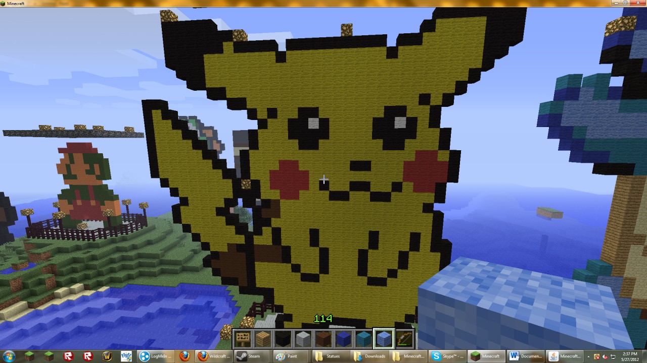 Pikachu Minecraft Map