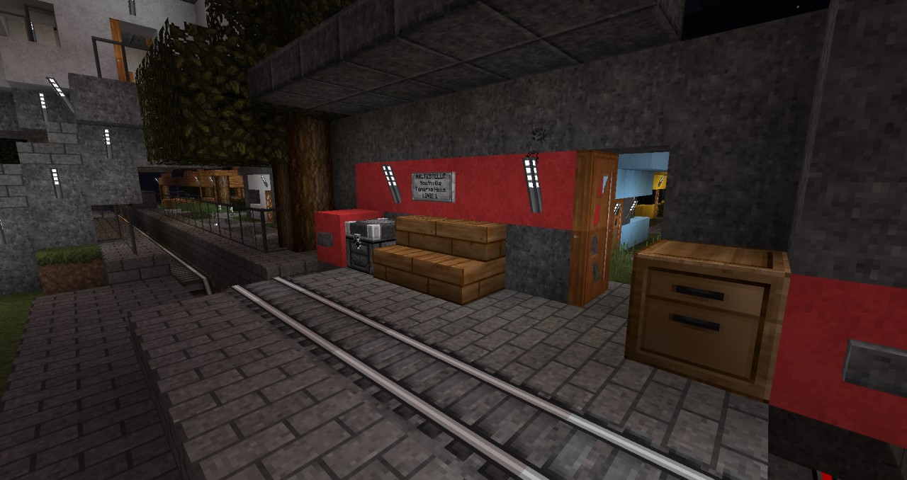 Railway System of Creativia Minecraft Map