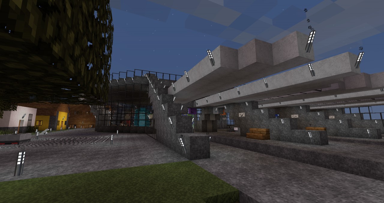 Railway System of Creativia Minecraft Map