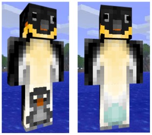 Penguin skin variations