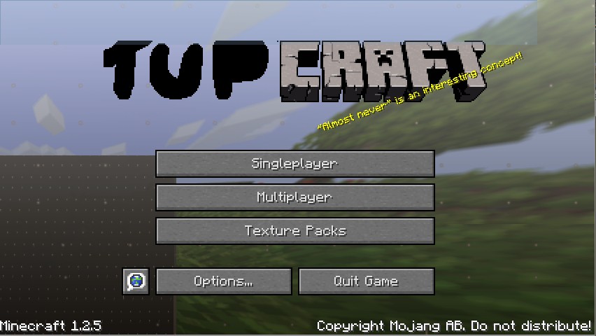 the best op TupMinecraft Minecraft Texture Pack