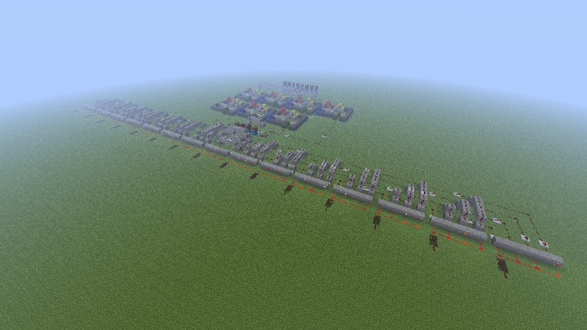 DRC Digital Redstone Calculator (Tested and operational!) Minecraft Map