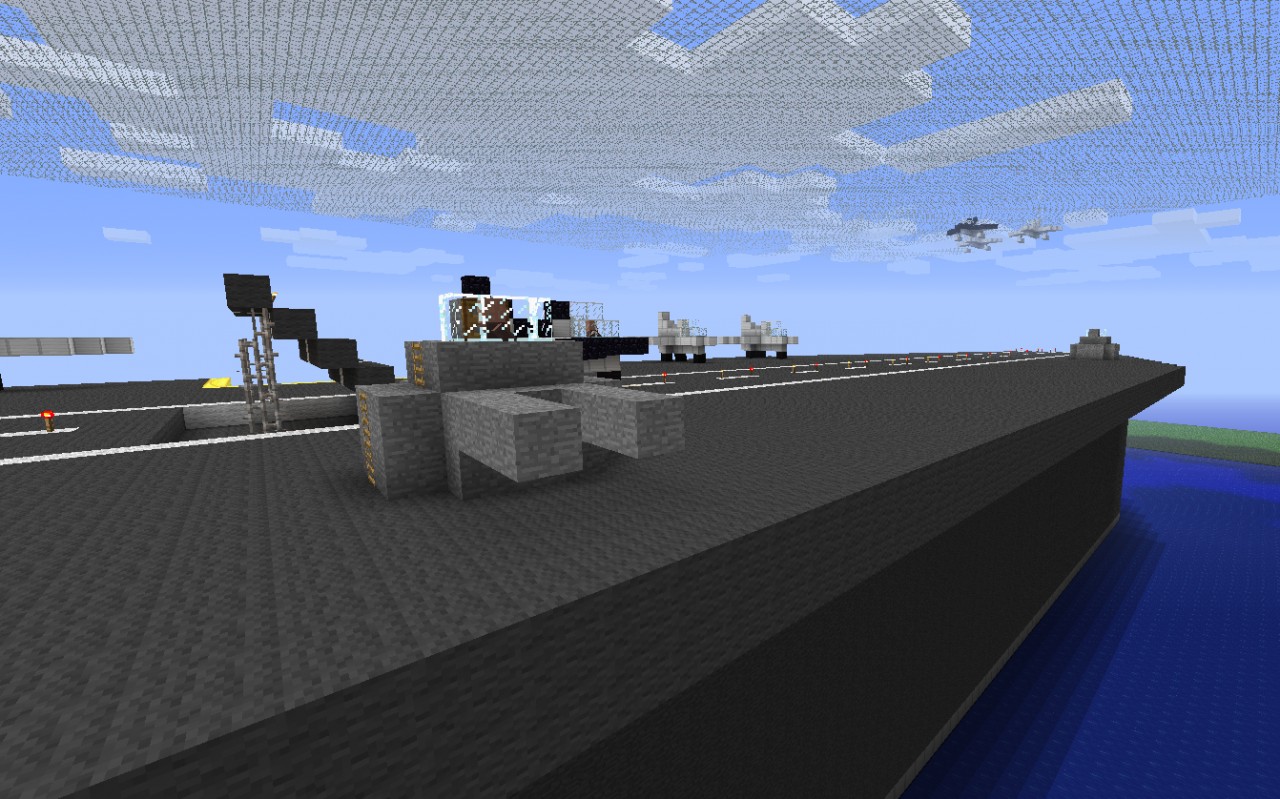 aircraft carrier Minecraft Project