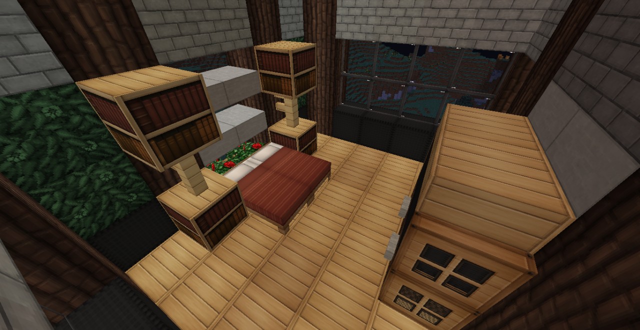 An odd looking house. Minecraft Map