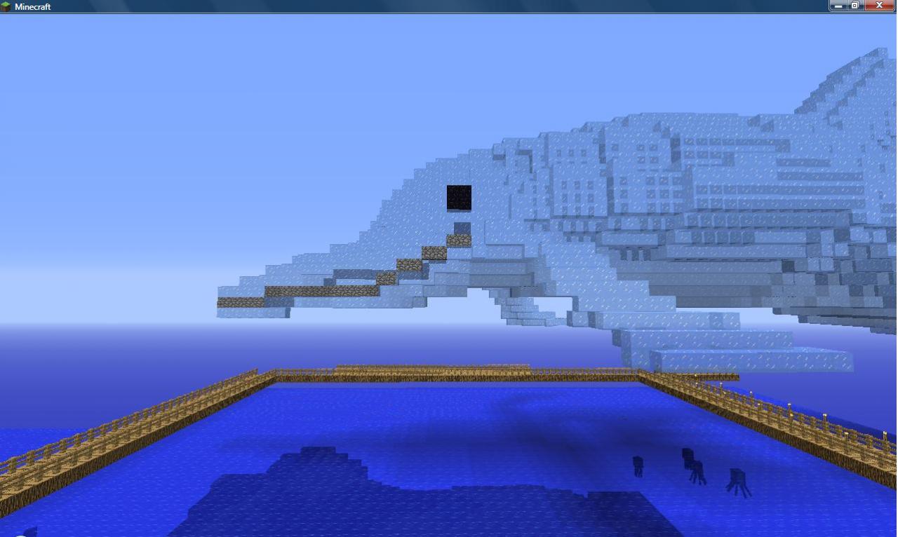 Ice Dolphin Minecraft Map