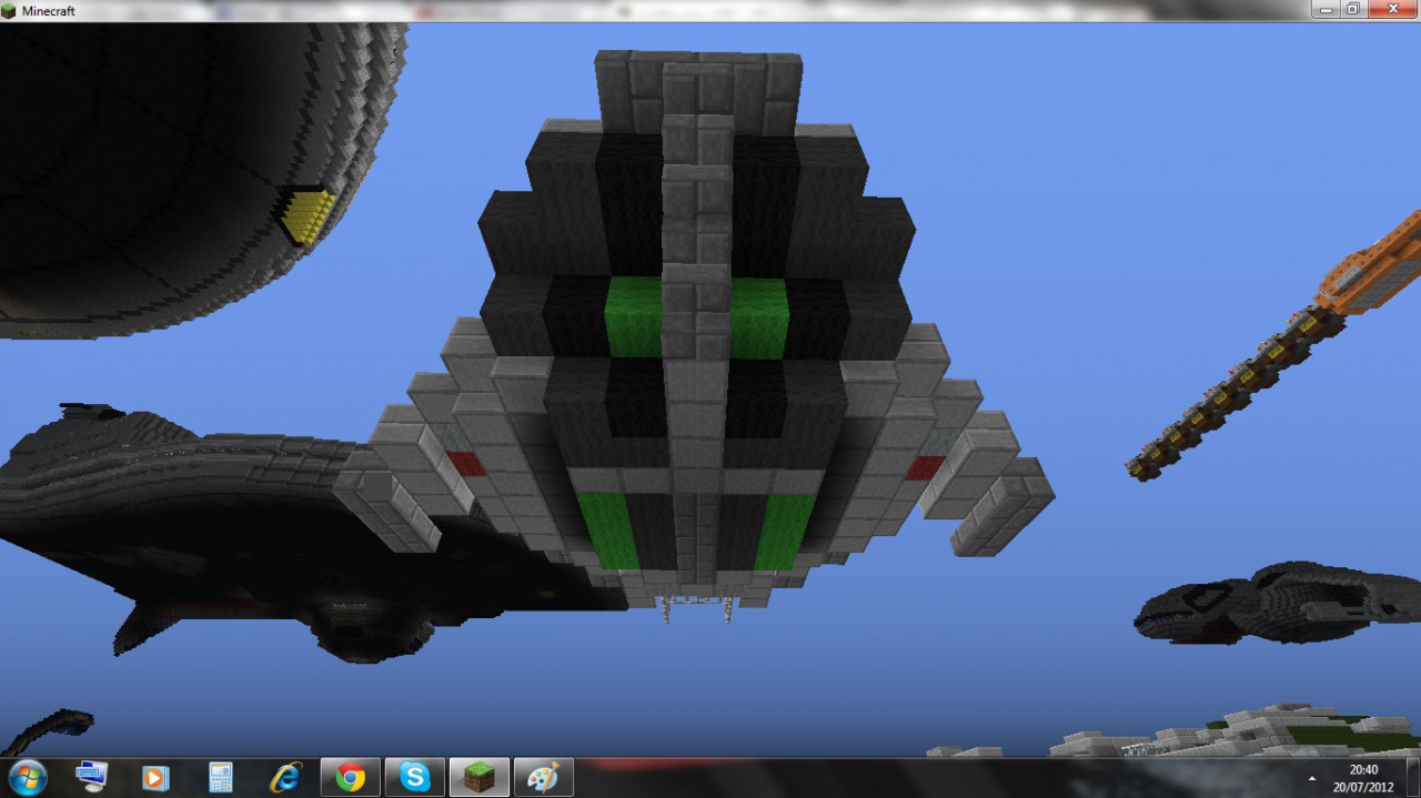 Star Trek Benthan coaxial warp prototype (zeppelin mod compatible ...