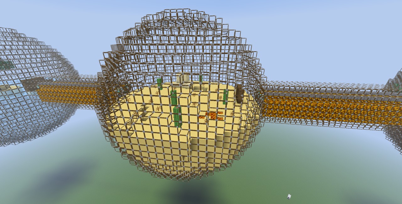 Spherical Biome Adventure! Minecraft Map