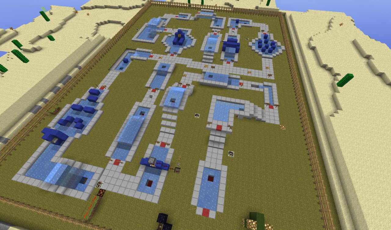 Golf Course.... IN MINECRAFT! Minecraft Map