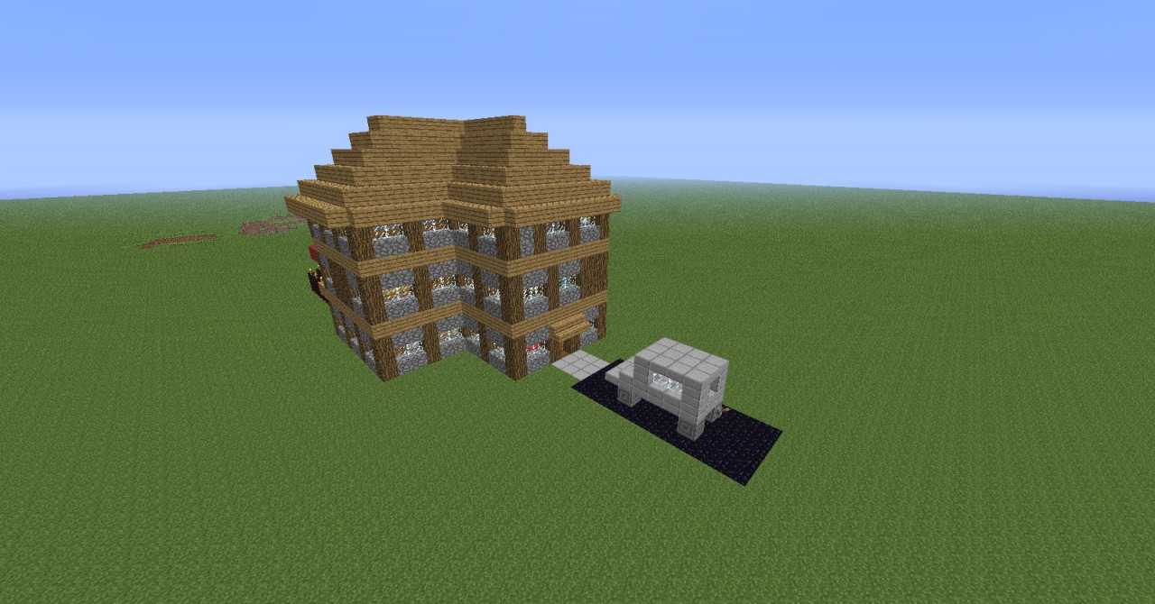Epic House! Work on the 3rd Floor Yourself!! Minecraft Map