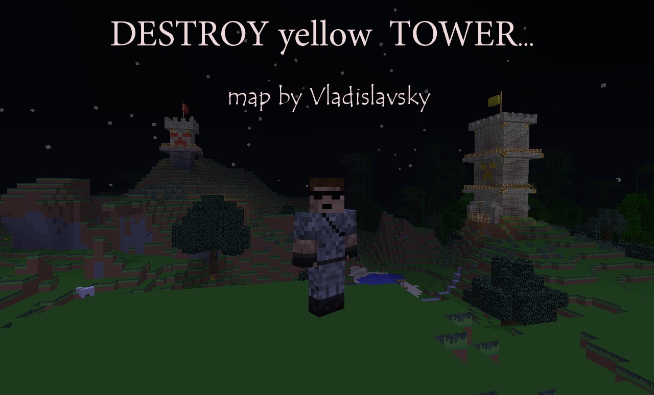 Destroy Tower, multiplayer map by Vladislavsky Minecraft Map
